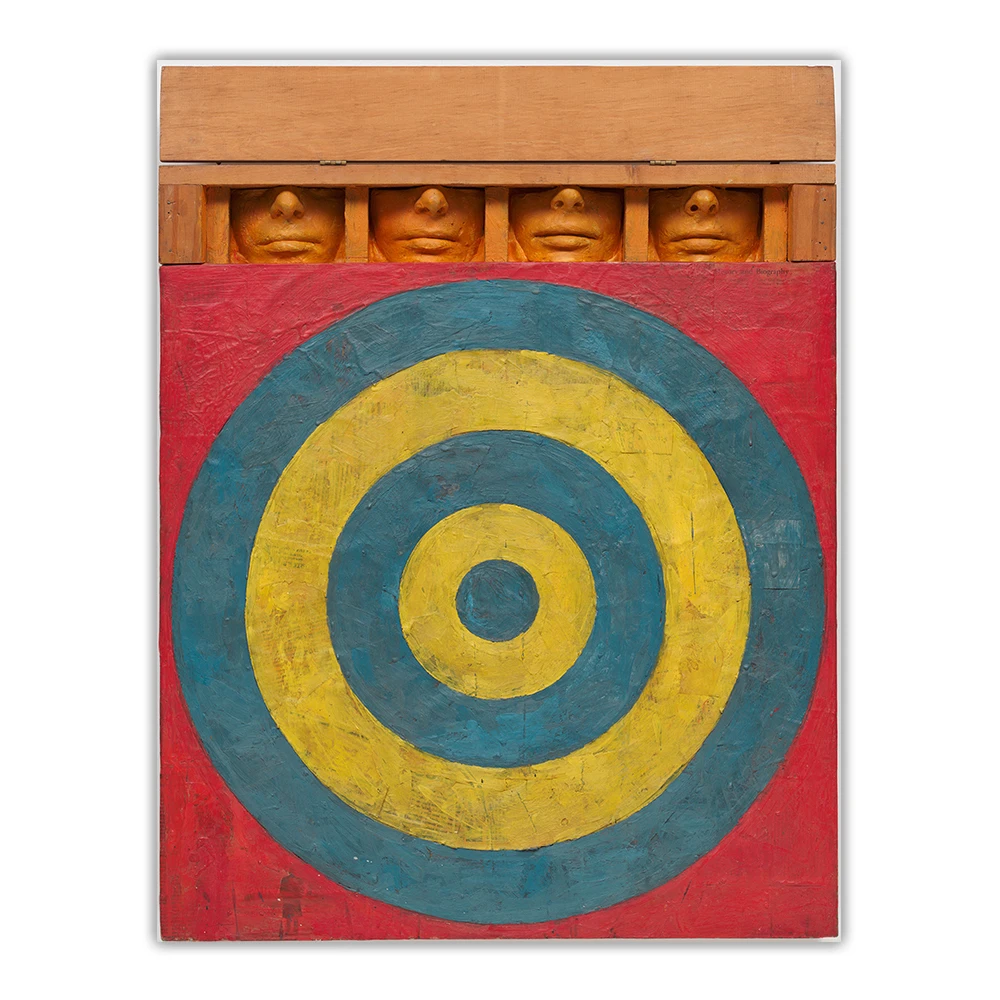 Jasper Johns Target With Four Faces