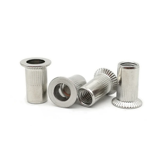 Sus304 Countersink Fej Szegecs Anya M4 M5 M6 M8 M10 Illeszkedő Vak