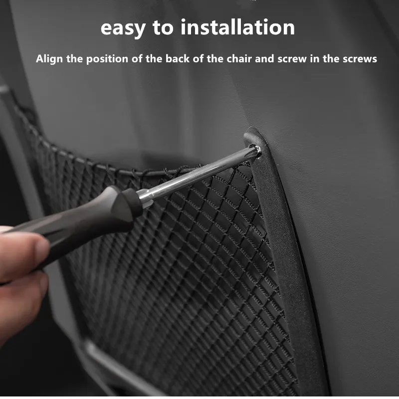 Rangement intérieur,Filet de siège arrière, poche arrière, rangement ...