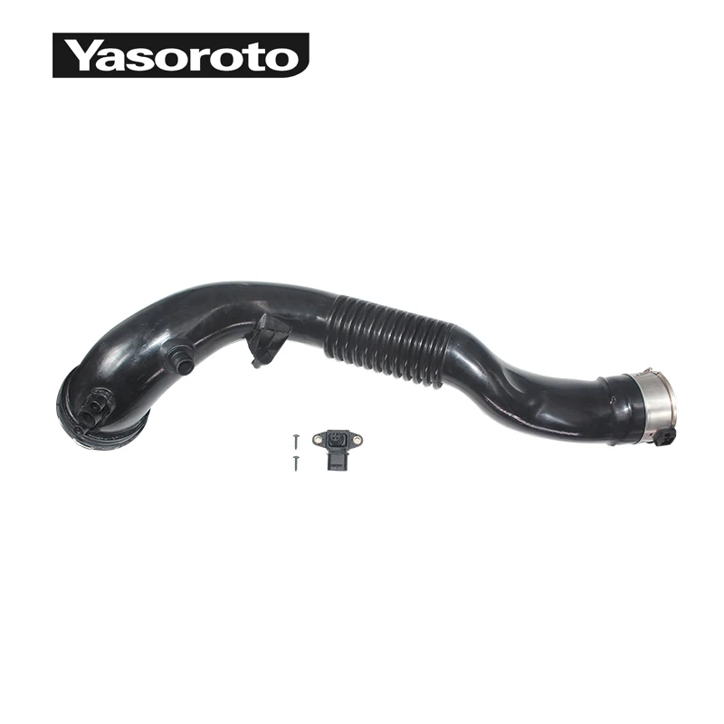 Intake-Hose-Intercooler-To-Throttle-Housing-With-Intake-Manifold ...