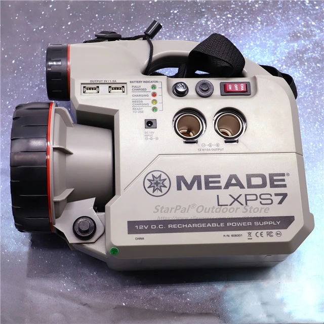 Meade Multi-function 12V 7AH Rechargeable Battery Power, 43% OFF