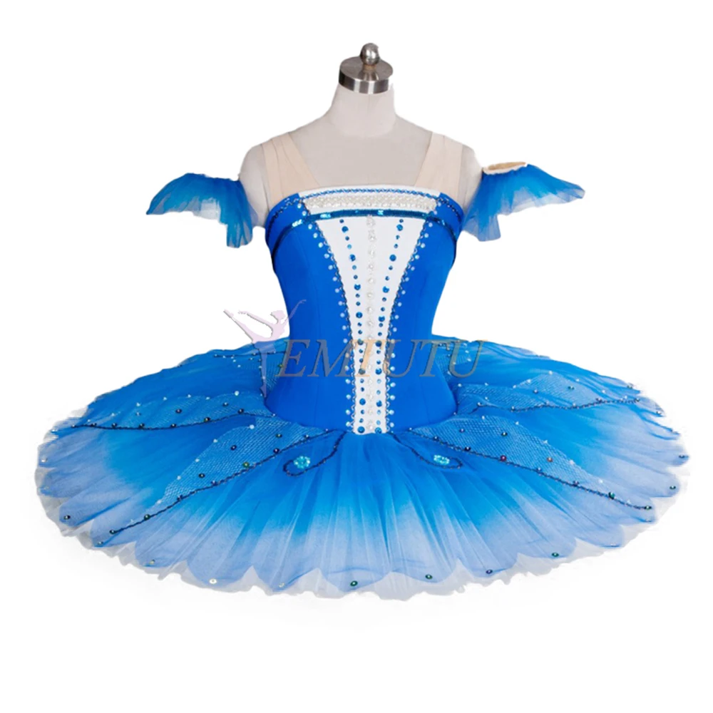 Blue Bird Professional Ballet Tutus Women Girls Blue Classical Ballet ...