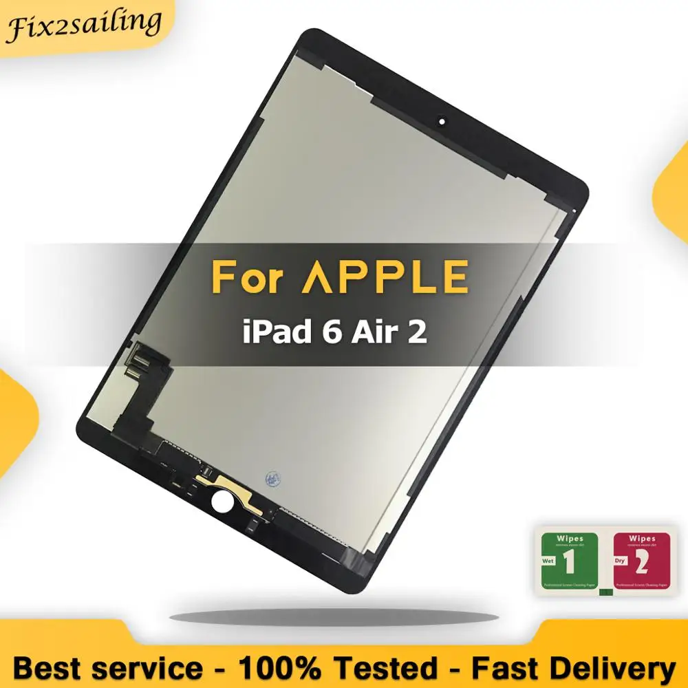 Pantalla Lcd de 9,7 pulgadas probada para Apple Ipad Air 2, ipad 6 ...