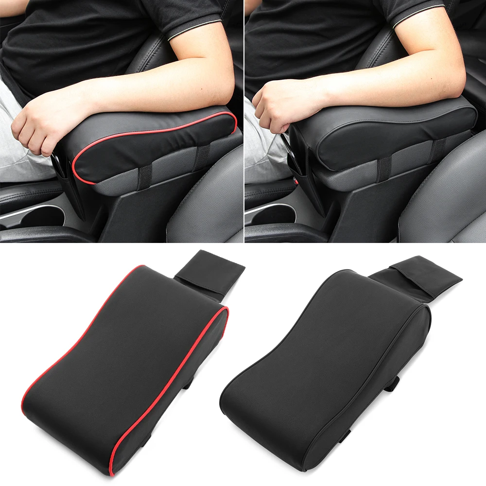 Car leather armrest box cushion shape For SEAT Ibiza Leon Toledo Arosa ...