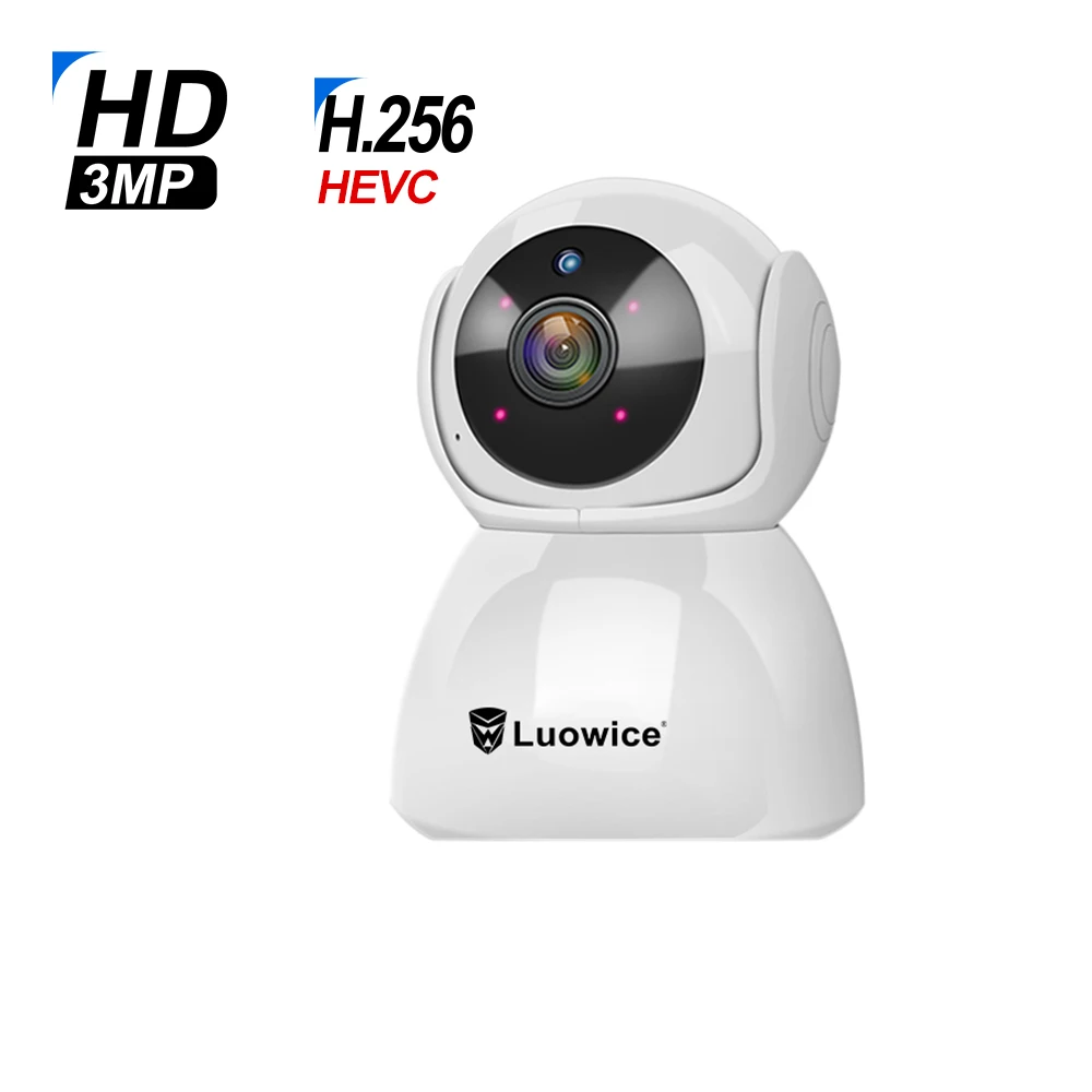 Luowice câmera de segurança, sistema de alarme de segurança, áudio ...