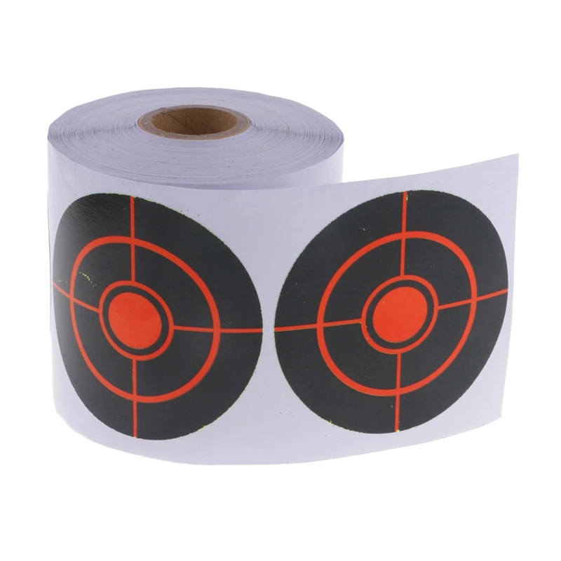 100Pcs Roll Adhesive Target Diameter 7.5 Cm Splatter Target Stickers ...