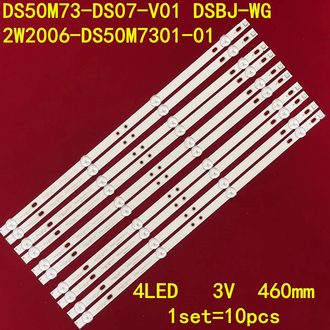 LED-Backlight-strip-DS50M73-DS07-V01-DSBJ-WG-2W2006-DS50M7301-01-for ...