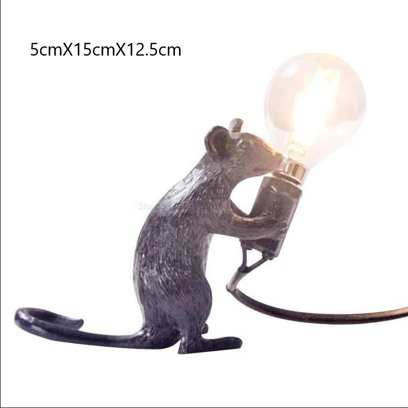 Modern Resin Rat Night Lights Nordic LED Table Lamps - shop-syzo