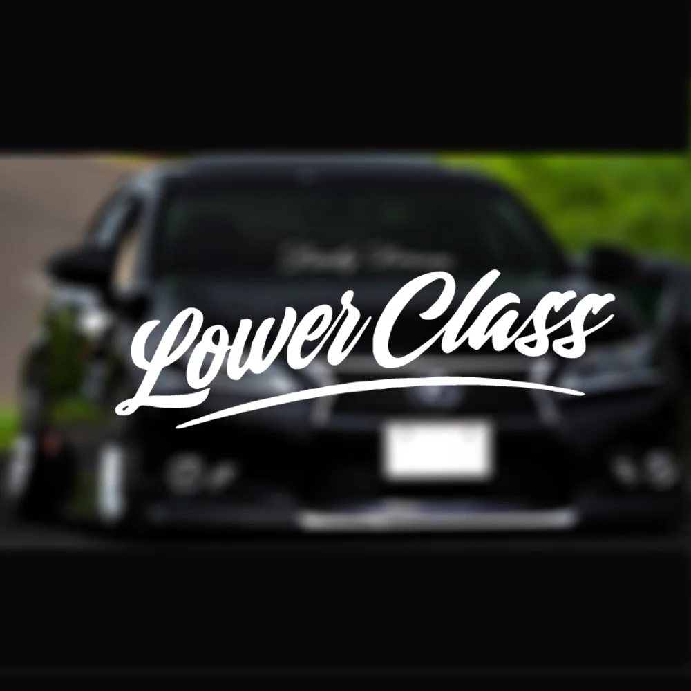 Cartoon-lower-class-Vinyl-Wrap-Funny-Sticker-On-Car-Stickers-And-Decals ...
