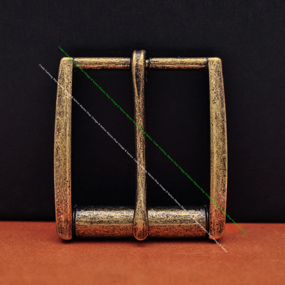 Hebilla de cinturón de Metal resistente, accesorio de latón Retro ...