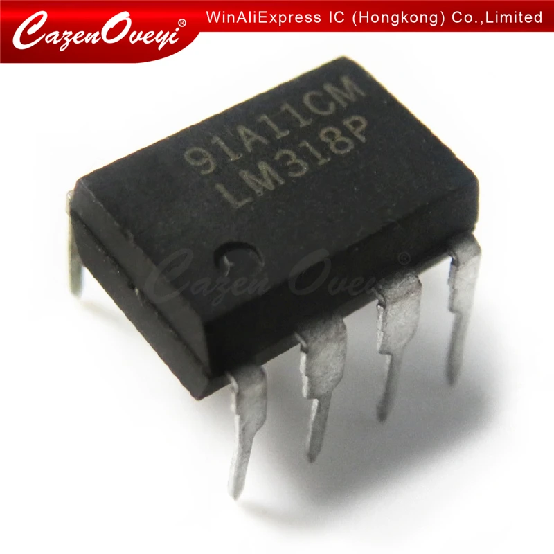 10pcs/lot Lm318p Lm318n Lm318 Dip-8 In Stock - Integrated Circuits ...