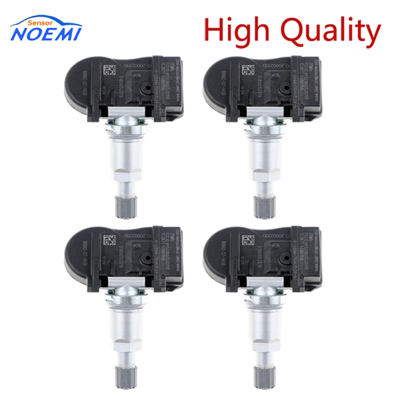 4Pcs/Lot BBM2 37 140B Tire Pressure Sensor TPMS For Mazda RX8 CX7 CX9 ...