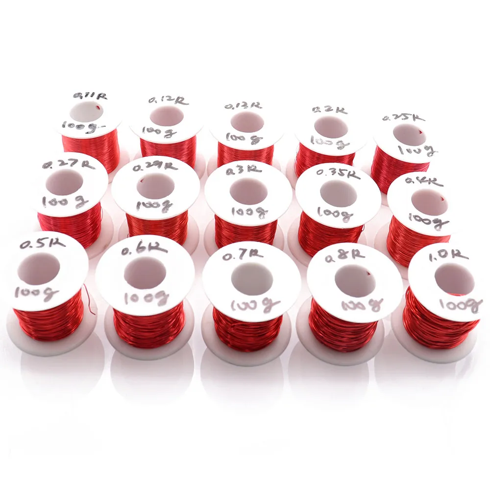 Durable-Red-Magnet-Wire-0-1-0-2mm-QA-Enameled-Copper-Wire-Magnetic-Coil ...