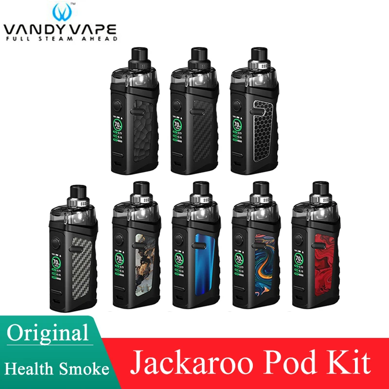 Original-Vandy-Vape-Jackaroo-Pod-Kit-70W-Built-in-2000mAh-Battery-4-5ml ...