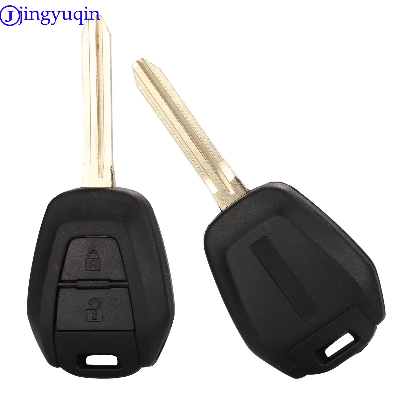 Jingyuqin 10ps Replacement 2 Buttons Car Key Case Shell Fob For Isuzu D ...
