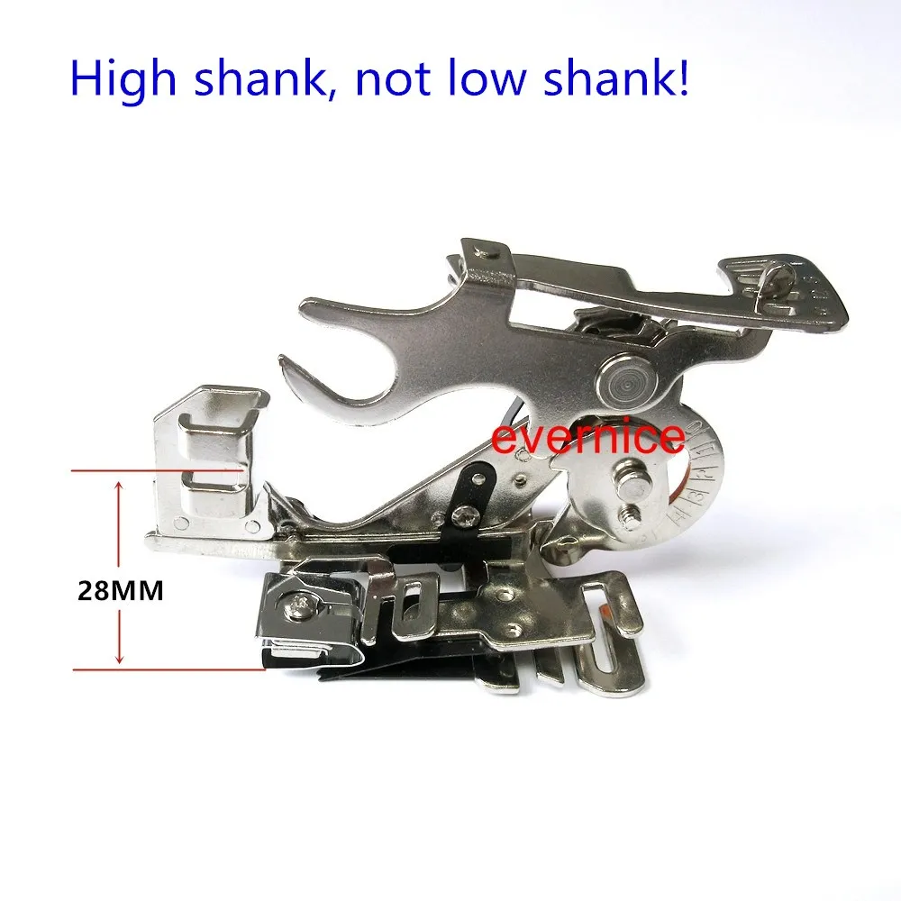 Ruffler Presser Foot Feet High Shank For Singer Babylock Brother Janome ...