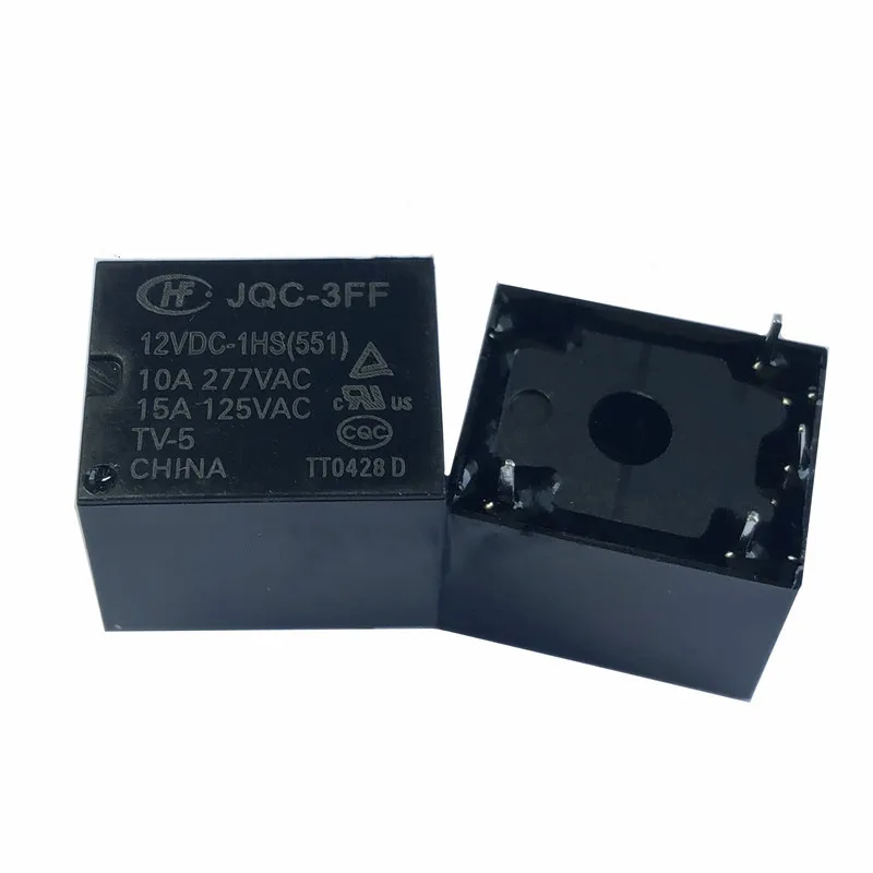 10 개/몫 새로운 릴레이 Hf3ff JQC 3FF 5VDC 1HS JQC 3FF 12VDC 1HS JQC 3FF 24VDC ...