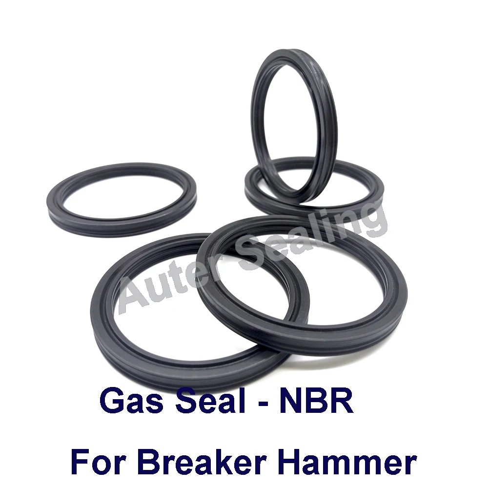 20pcs Gas Seal Special Packing For Hydraulic Breaker Hammer Nitrile Nbr ...