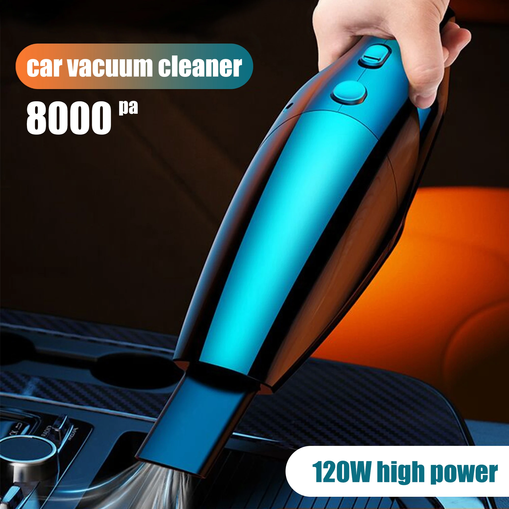 Wireless Car Vacuum Cleaner For Machine Cordless Portable Handheld ...