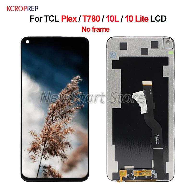 Tela lcd touch screen para tcl 10l, 10 lite, peças acessórias de ...