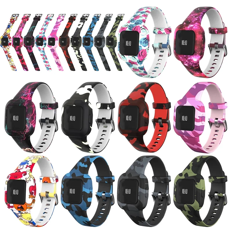 Garmin Fit JR 3 용 소프트 실리콘 시계 밴드 Garmin Vivofit JR3 용 어린이 팔찌 손목 스트랩, 교체용 ...