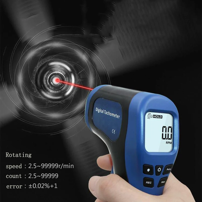 Digital-tachometer-speed-measurement-speedometer-non-contact-laser ...