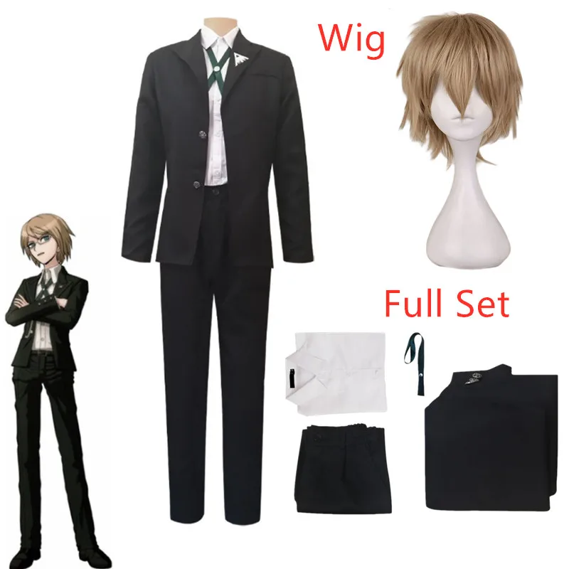 Game Danganronpa 2 Togami Byakuya Cosplay Costume And Wig - AllCosplay.com