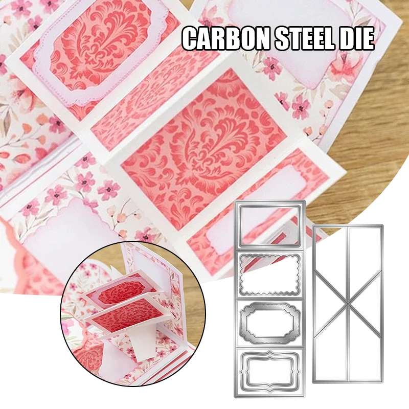 Twist Pop Up Cutting Dies Handmade Embossing Tools for DIY Scrapbooking ...