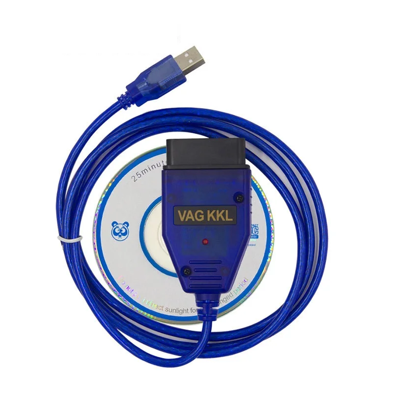 OBD2 FT232RL Vag-Com интерфейсный кабель KKL VAGCOM 409,1 Автомобильный ...