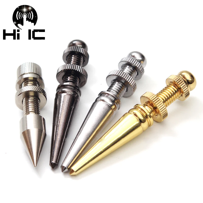 4PCS-Lengthen-Speaker-Spike-Isolation-Spikes-Stand-Foot-HiFi-Speaker ...