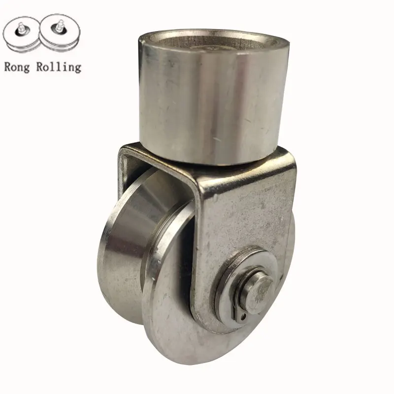 304 stainless steel V groove universal wheel, sliding door pulley ...