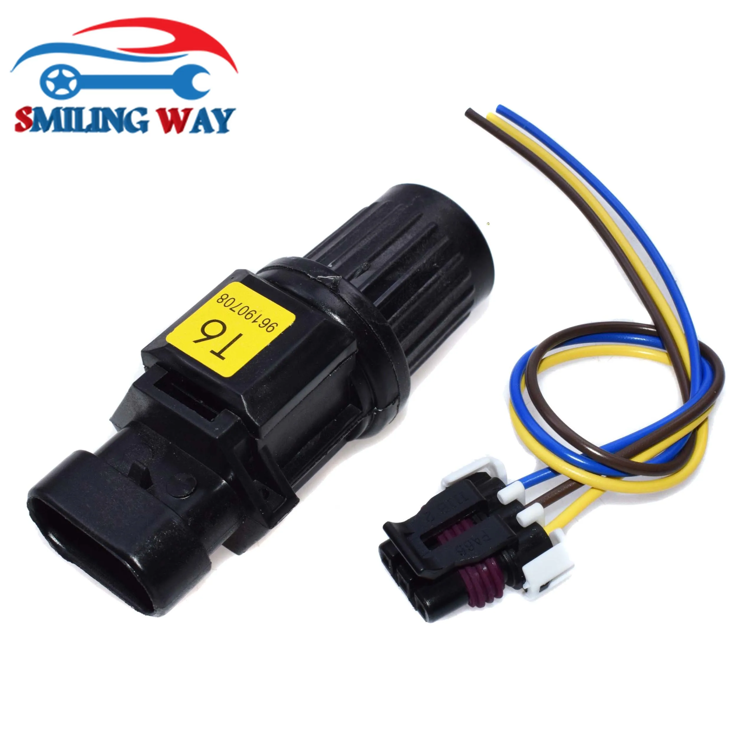 Speed Sensor + Connector Harness Plug For 1.6l Daewoo Chevrolet Fiat ...
