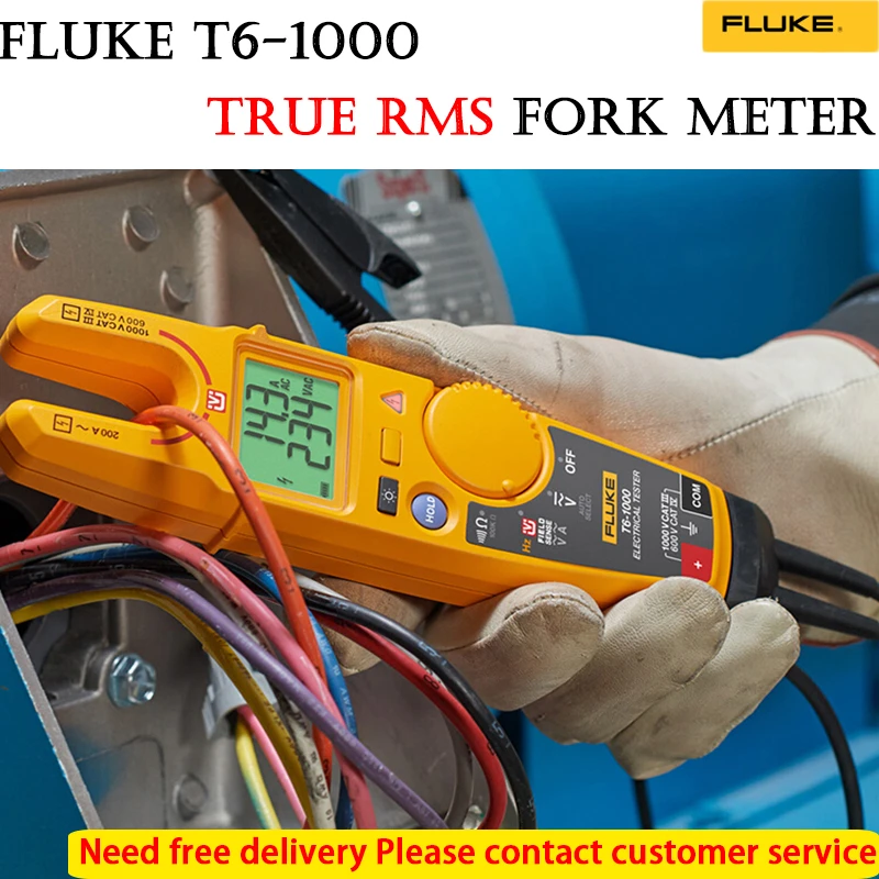 Fluke T6-1000 T6-600 Clamp Ammeters Ac/dc Continuous Current Electrical ...