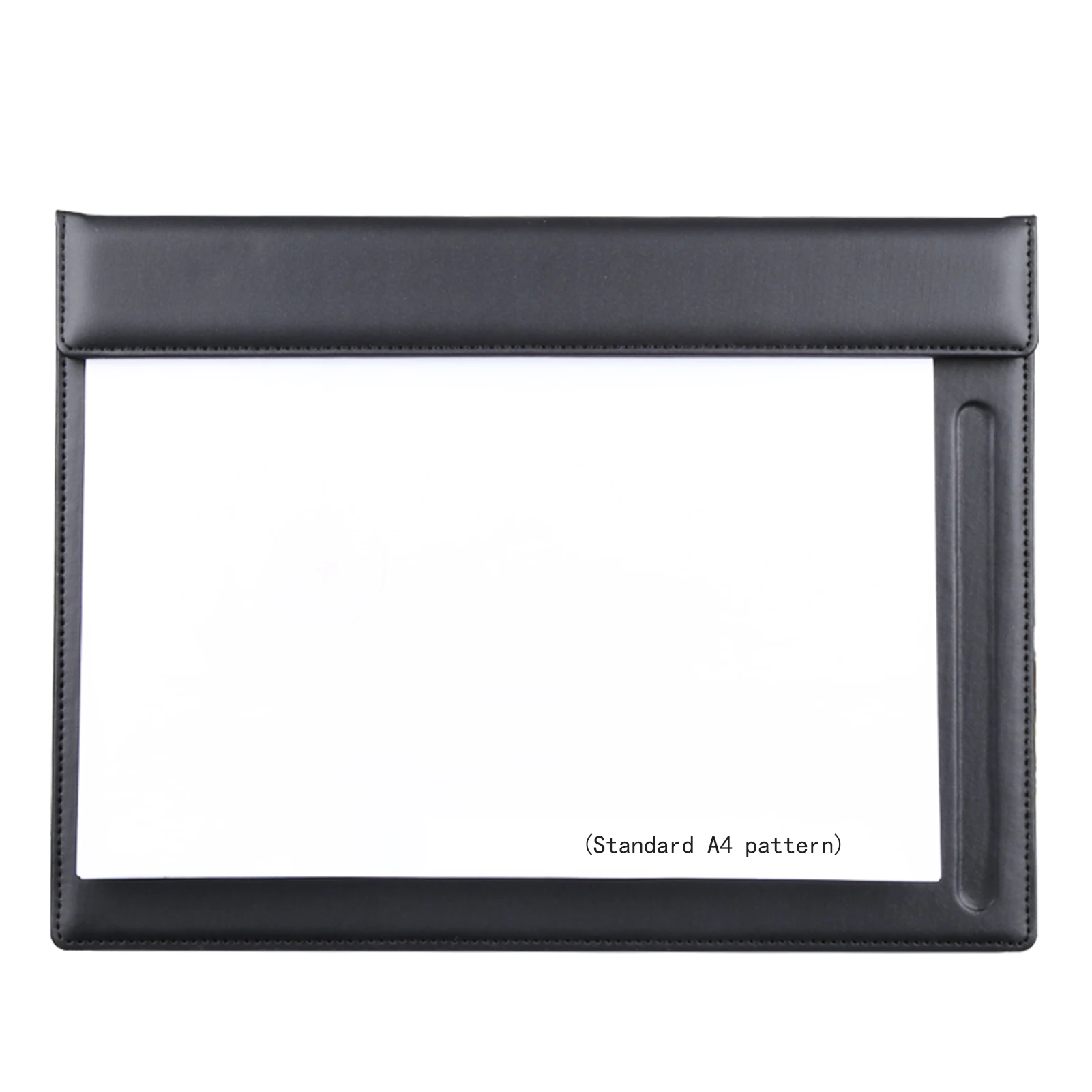 Kingfom Horizontal Version A4 Paper File Folder PU Leather Clipboard ...