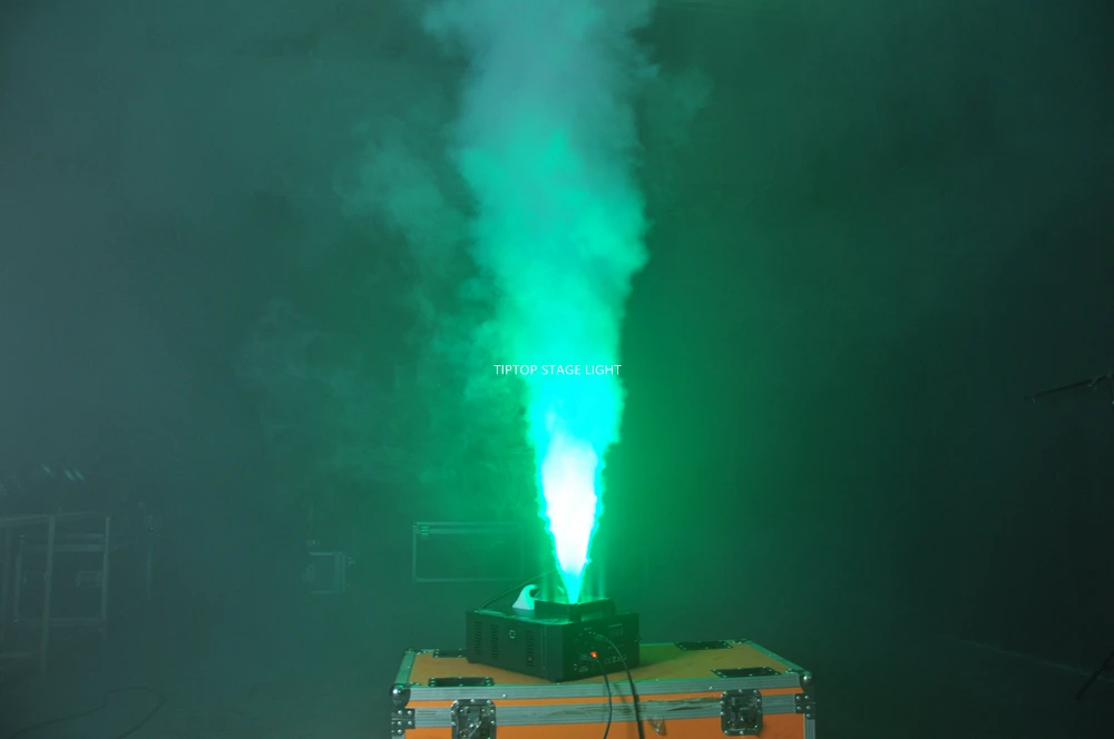 Led Upward Fog Machine Immediate Stop | Tiptoplight