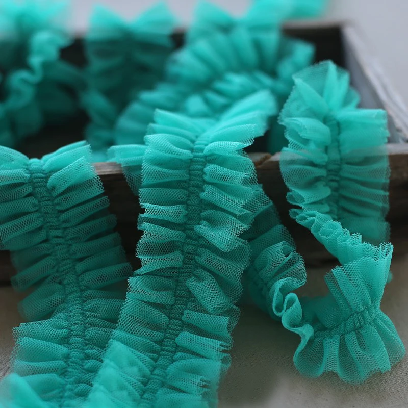 2-Meters-Length-5CM-Width-3D-Gathered-Pleated-Collar-Lace-Ribbon ...