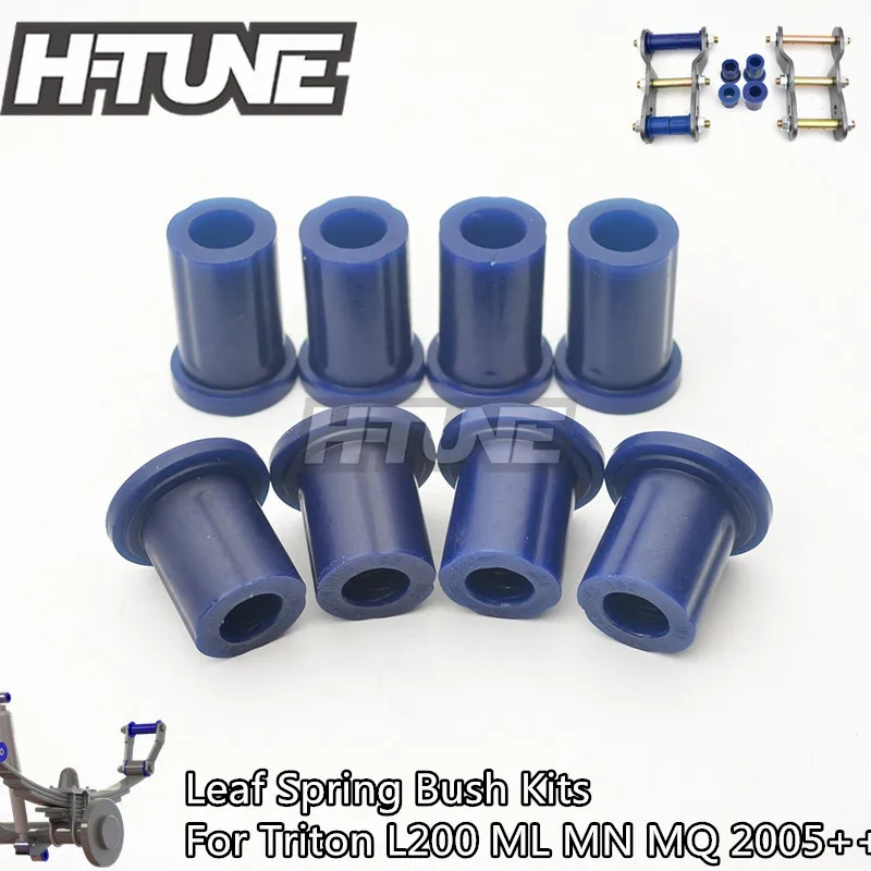 Rear Leaf Spring Shackle Upper and Lower Polyurethane Bush Kit For ...