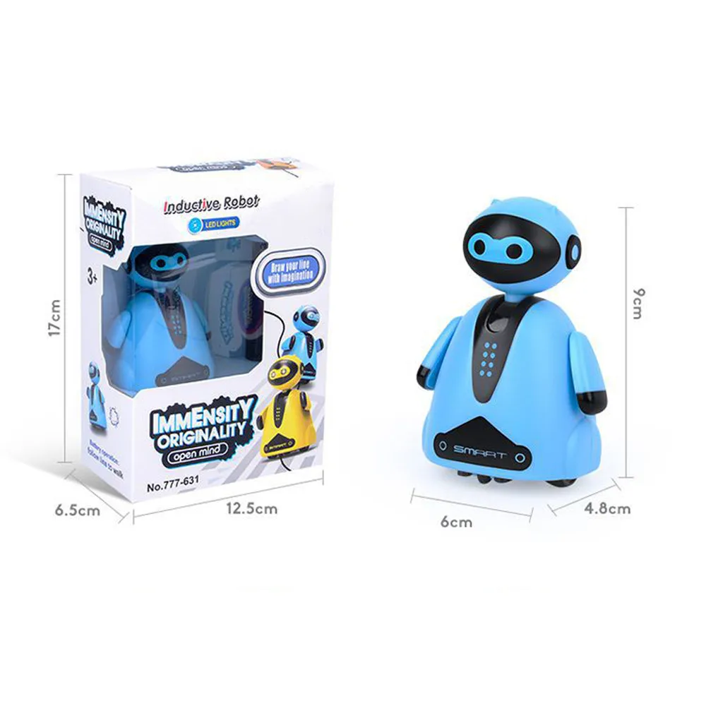Follow Any Drawn Line Magic Pen Toy Inductive Robot Model Children's ...