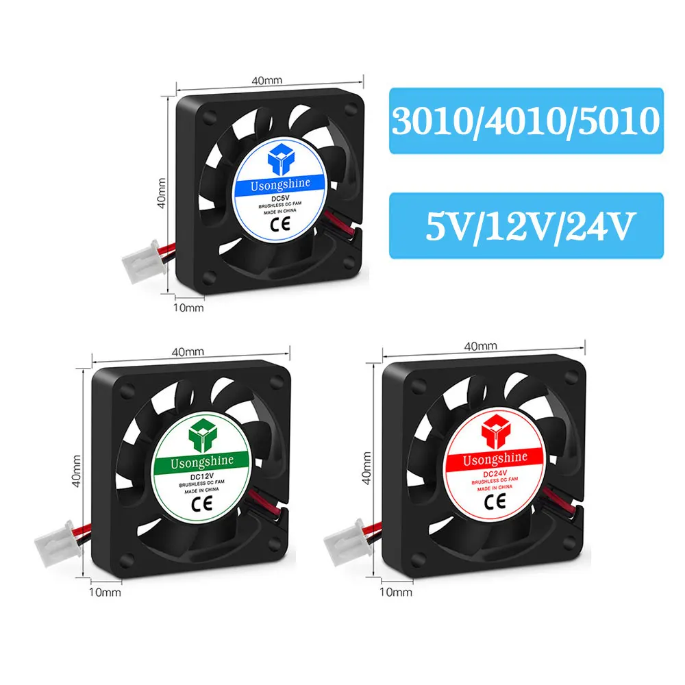 3d Printer Cooling Fan 5010 | 3010 Cooling Fan 3d Printer | 5015 Fan 3d ...