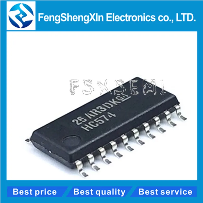 10 Pçs/lote 100% Original Novo Sn74hc574nsr 74hc574 Hc574 Sop-20 5.2mm ...