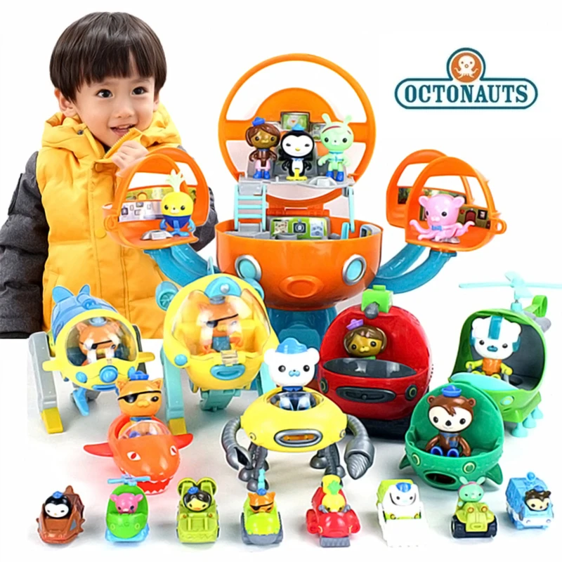 Octonauts Octopus Castle Toy Barnacles Kwazii Peso Shellington Dashi ...