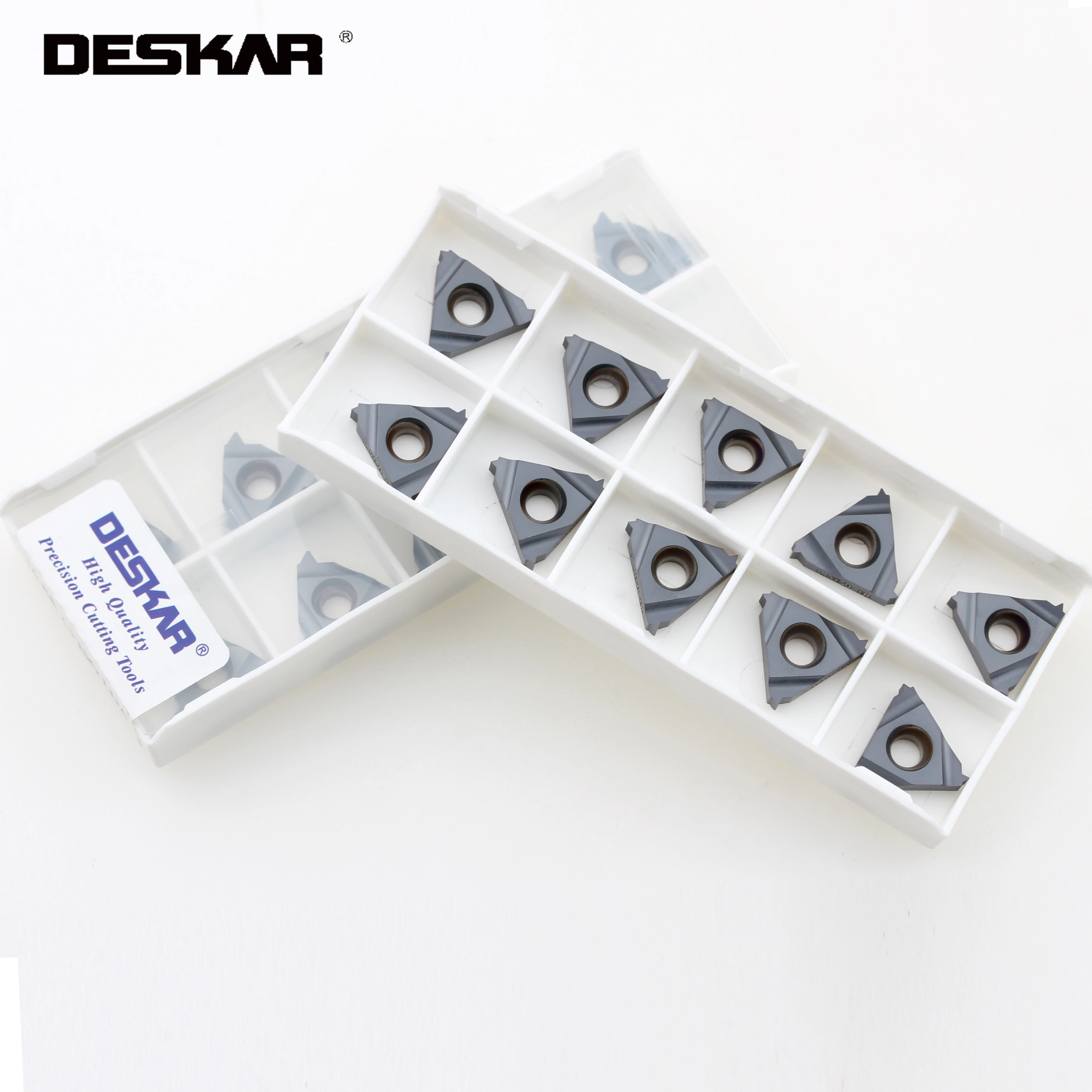 10pcs Deskar 16er 1.0 Iso 1.25iso 1.5iso 1.75iso 2.0iso 2.5iso 3.0iso 3.5iso Threading Blade Cnc ...