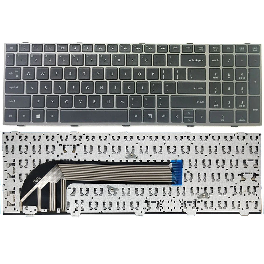 Teclado de repuesto para ordenador portátil HP ProBook 4540, 4540S, 4545, 4545S, 4740, 4740S ...