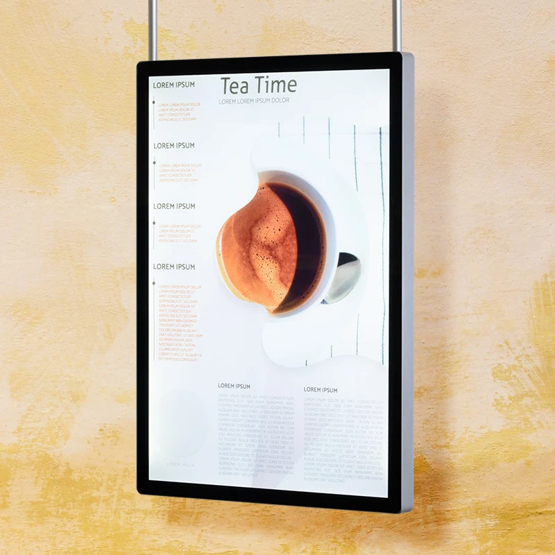 double-side-led-display-aluminum-frame-custom-size-led-screen-slim ...