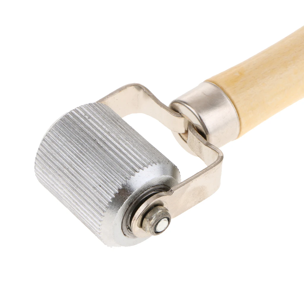 Wooden Handle Car 37mm Bearing Tyre Patch Roller Puncture Repair Tool ...