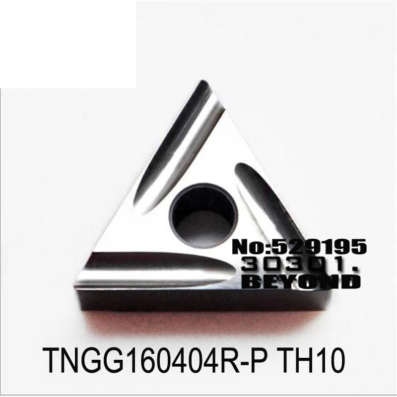 10pcs Tngg Tngg160404 Tngg160408 Tngg160404r-p Tngg160408r-p Th10 Carbide Inserts High Hardness ...