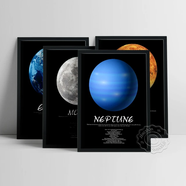 Neptune Planet Poster