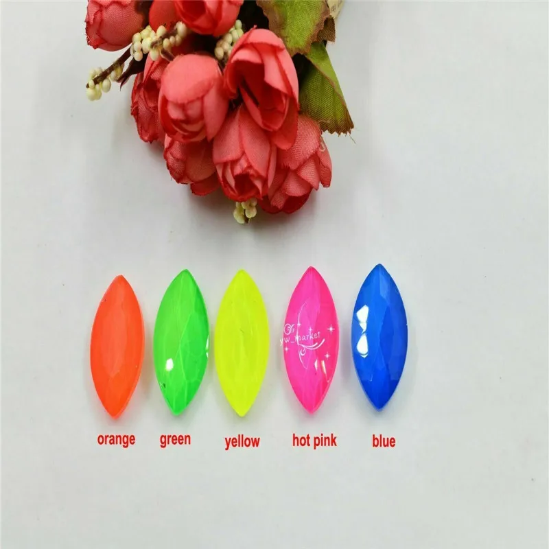 Glass Jewelry Accessories | Neon Stone | Rhinestones - Glass ...