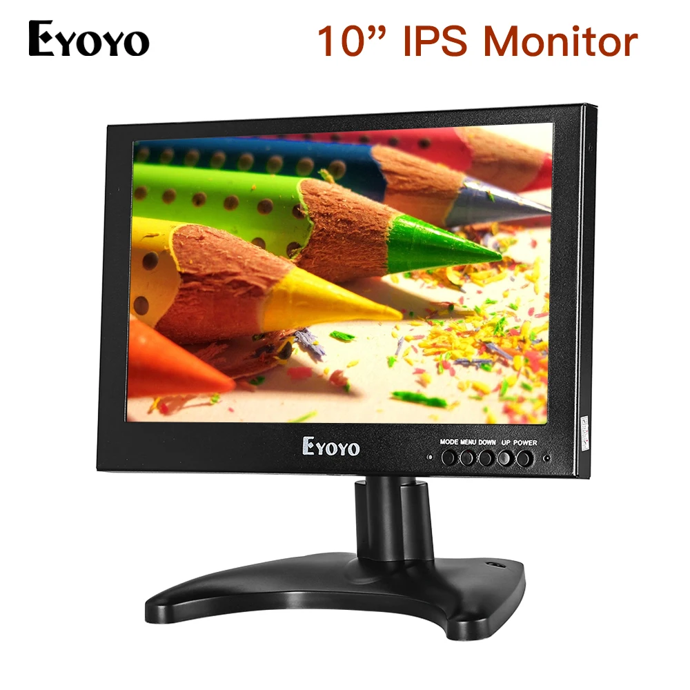 Eyoyo-IPS-10-Inch-TFT-LCD-1280x800-Monitor-With-VGA-HD-BNC-For-Car-FPV ...