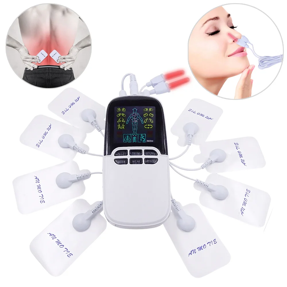 Tens Machine Massager Rhinitis Sinusitis Cure Therapy Nose Treatment ...